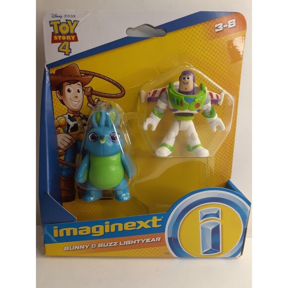 Fisher-Price | Toys | Fisher Price Imaginext Disney Toy Story 4 Bunny Buzz Lightyear Toy Figures ...